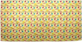 Sablio Ručník Nafukovací balonky - 50x100 cm