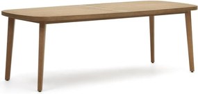 Zahradní jídelní stůl 100x225 cm Maset – Kave Home