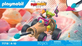 Playmobil 71718 racing: závoďák zmrzlinový kornout