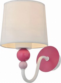 Nástěnná lampa Candellux Bebe růžová