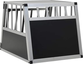 Klec pro psy s jednokřídlými dvířky 54 x 69 x 50 cm 170666