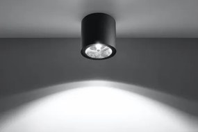 Stropní svítidlo SOLLUX Tiube GU10 1x40W bez zdroje SL.0697 černá