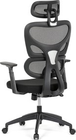 Ergonomická kancelářská židle LEXON - černá síťovina