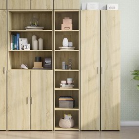 Skříň highboard dub sonoma 40 x 41 x 185 cm kompozitní dřevo