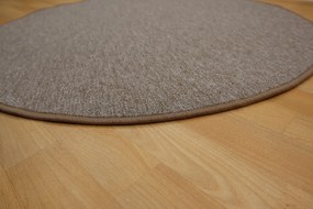 Vopi koberce Kusový koberec Astra béžová kruh - 160x160 (průměr) kruh cm