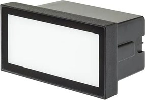 RED R12532 DEJAVU RC zápustná černá 230V LED 4W IP65 3000K - RED - DESIGN RENDL