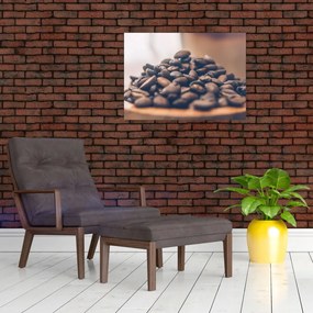 Skleněný obraz kávy (70x50 cm)