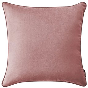 Room99 Dekorační povlak na polštář CHARMY Jednobarevná 40 x 40 cm Barva: Růžová