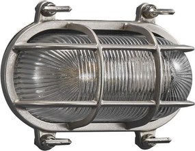 NOR 49031055 Venkovní nástěnné svítidlo Helford 12,5W E27 nikl matná bílá - NORDLUX