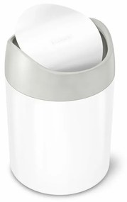 Odpadkový koš na stůl Mini 1,5 l, bílá