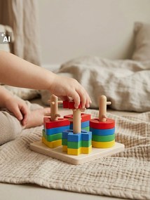Sinsay - Skládačka s barevnými kostkami - vícebarevná