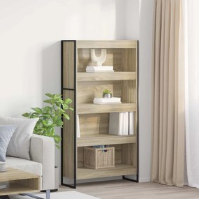 Knihovna 80 x 30 x 155 cm Kompozitní dřevo Sonoma 3403005