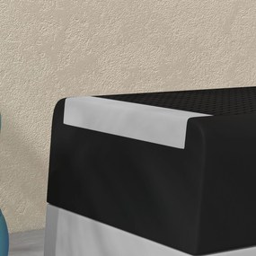 SPORTNOW Nastavitelný výškový steper s odnímatelnými schůdky a protiskluzovou základnou, aerobní schod v ABS, 97x36x15/20/25 cm, Šedá