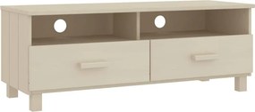 TV stolek HAMAR medově hnědý 106 x 40 x 40 cm masivní borovice 340468
