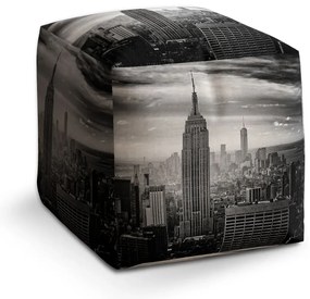 Sablio Taburet Cube Manhattan: 40x40x40 cm