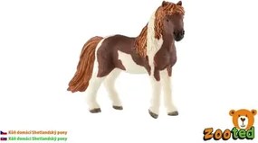 ZOOTED Figurka kůň Shetlandský pony / 12 cm / Plast / od 3 let