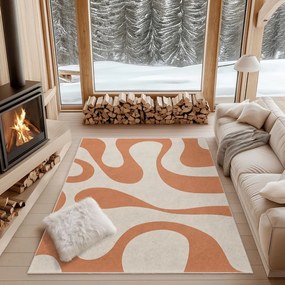 Oranžový pratelný koberec 160x230 cm Caramel Latte – Mila Home