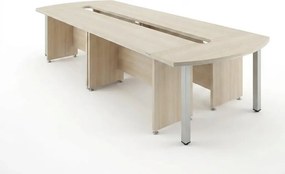 Jednací stůl TopOffice 370 x 140 cm, akát světlý