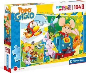 Clementoni PUZZLE Myšák Gigio MAXI / 104 dílků / od 4 let