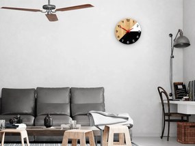 Dřevěné nástěnné hodiny Texas 33 cm - výběr z 7 provedení