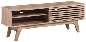 TV stolek světlé dřevo TOLEDO Beliani