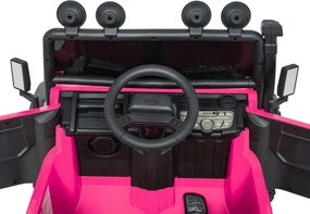 Elektrické autíčko Land Rover Defender 110 SVX růžové