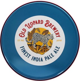 Kovový tác ø 33 cm Old Leopard Brewery – Rex London