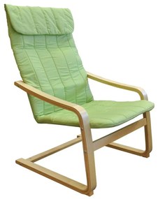 Idea nábytek Křeslo LISA zelené K78
