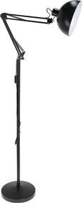 Brilagi - Flexibilní stojací lampa TASKER 1xE27/60W/230V 157 cm černá
