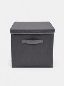Sinsay - Skládací úložný box s rukojetí a víkem - šedá