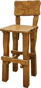 Casarredo - Komfort nábytek Zahradní barová židle OM-099 masiv, brunat