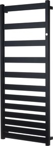 Hopa Belti koupelnový radiátor 500 x 1203 mm středové připojení černá RADBEL501231SP