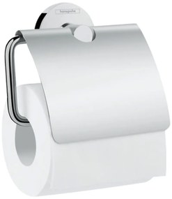 Hansgrohe Logis Universal, držák na toaletní papír s krytem, ​​chromová, HAN-41723000
