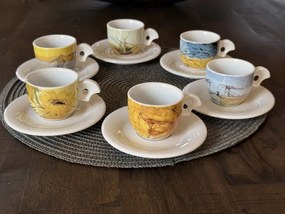 Sada 6 šálků na espresso Thun – Vincent van Gogh