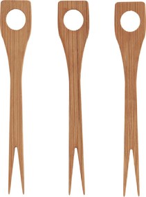 Malé vidličky Nicolas Vahe bambusové 12 ks
