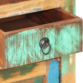 Příborník 70 x 35 x 65 cm masivní recyklované dřevo 287490