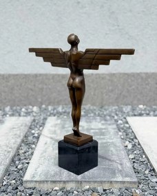 Bronzová socha - Ikarus Art Deco