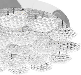 Toolight Toolight, LED stropní svítidlo 45cm, MS014-C, chromová, OSW-09626