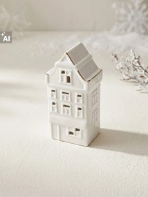 Sinsay - Vánoční LED lampička ve tvaru domečku - bílá