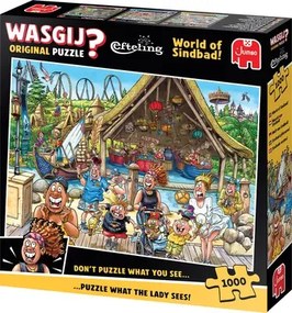 JUMBO Puzzle WASGIJ Original Efteling: Sindibádův svět! / 1000 dílků /
