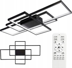 Stropní Svítidlo Lustr Stropní Svítidlo Modern Led XL barva proměnná Cct Dálkový Ovladač