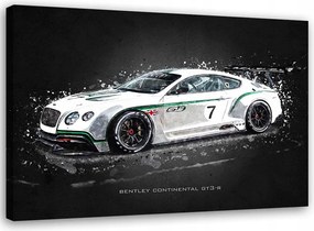 Obraz na plátně Auto Bentley Continental GT3R 120x80