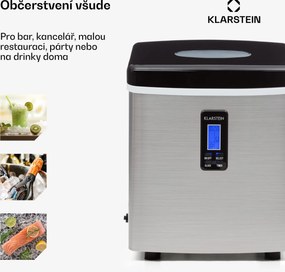 Klarstein Mr. Black-Frost, výrobník ledu, 150 W, černý