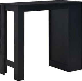 vidaXL Barový stůl s regálem 110 x 50 x 103 cm [280212] Barva: Betonová šedá