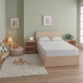 Nepromokavá plachta s gumičkou po obvodu Feathers EMI, Dětská plachta 60x120