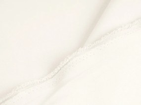 Biante Dekorační oválný ubrus Rongo RG-053 Krémový 120x140 cm