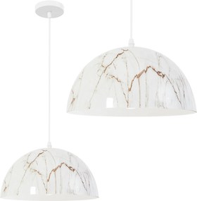 Toolight, závěsná lampa APP911-1CP Marble, imitace kamene, OSW-06620