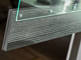 Obývací stěna MINIMAX – moderní sestava bílá mat / norská borovice