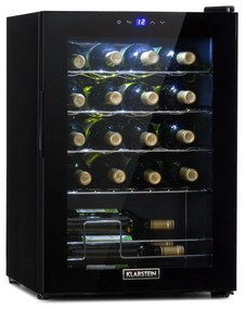 Shiraz 20 Uno chladnička na víno 53 litrů 20 lahví Dotykový ovládací panel 5–18 °C