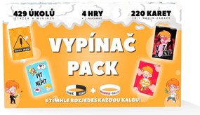 Párty hra vypínač pack